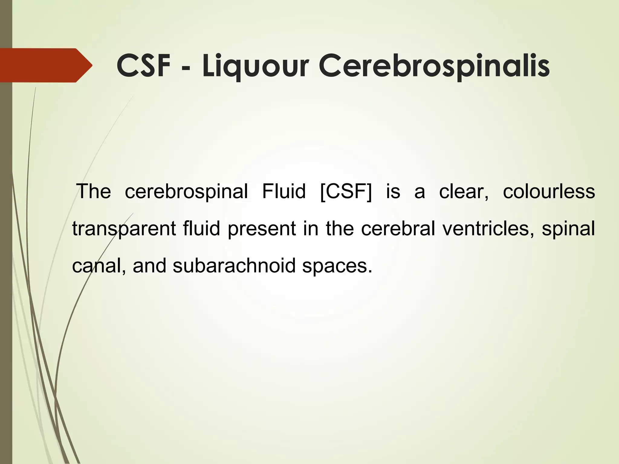 CSF Examination | PPT