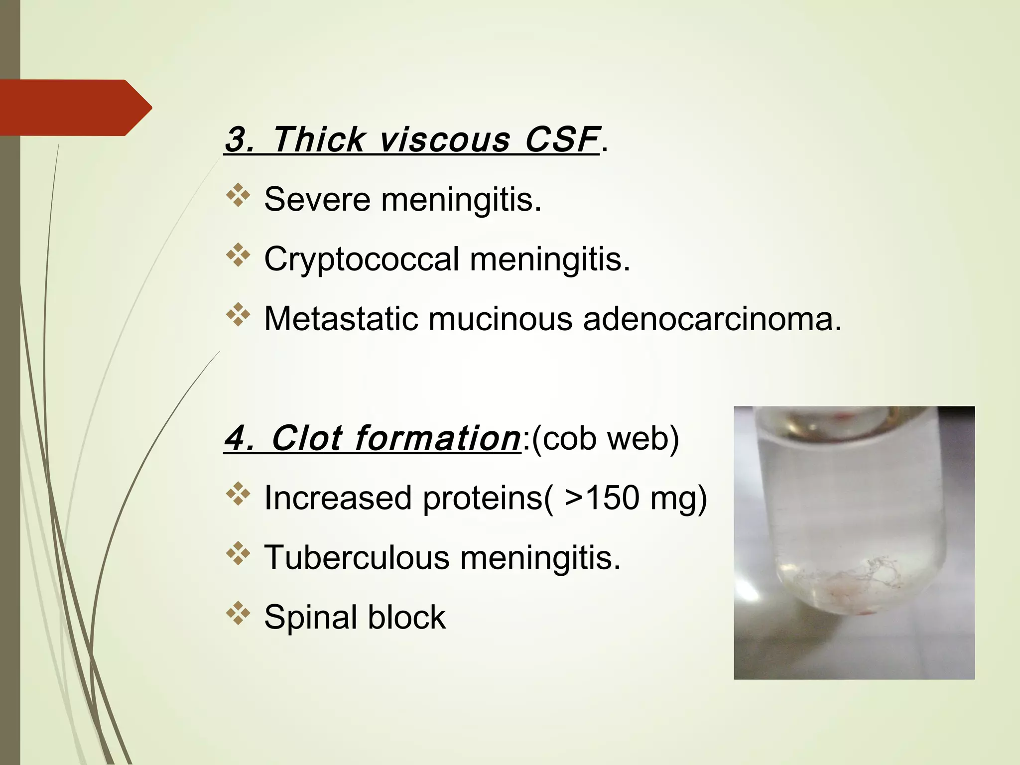 CSF Examination | PPT