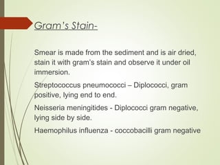 CSF Examination | PPT