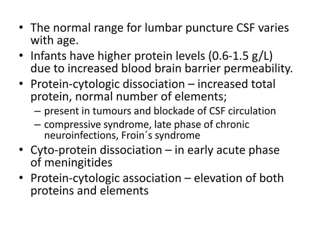 Csf in clinico laboratory diagnoses | PPTX