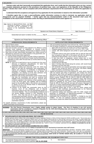 Cs form 100 revised 2015 | PDF