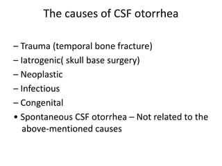 Csf oto.pptx1 | PPTX