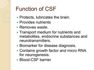 C S F PHYSIOLOGY AND CIRCULATION.pptx