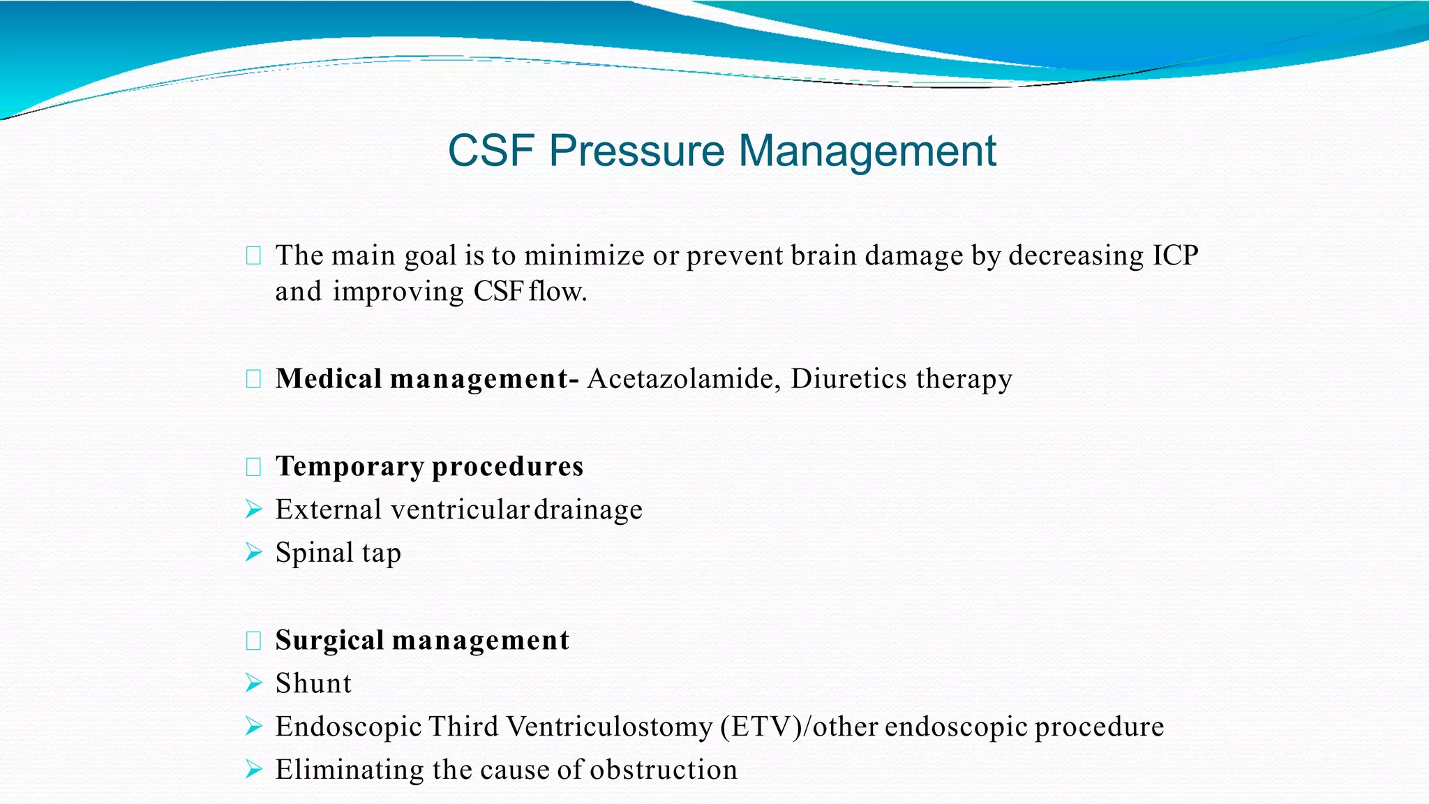 CSF Production, Dynamics and Physiology | PPTX