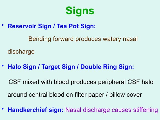 CSF rhinorrhea, choanal atresia, Septal hematoma, abscess .pptx