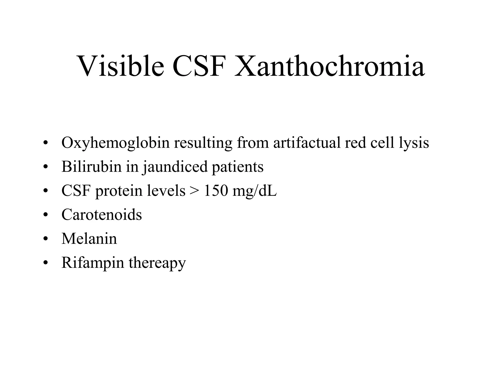 Fluid cytology in CSF | PPSX