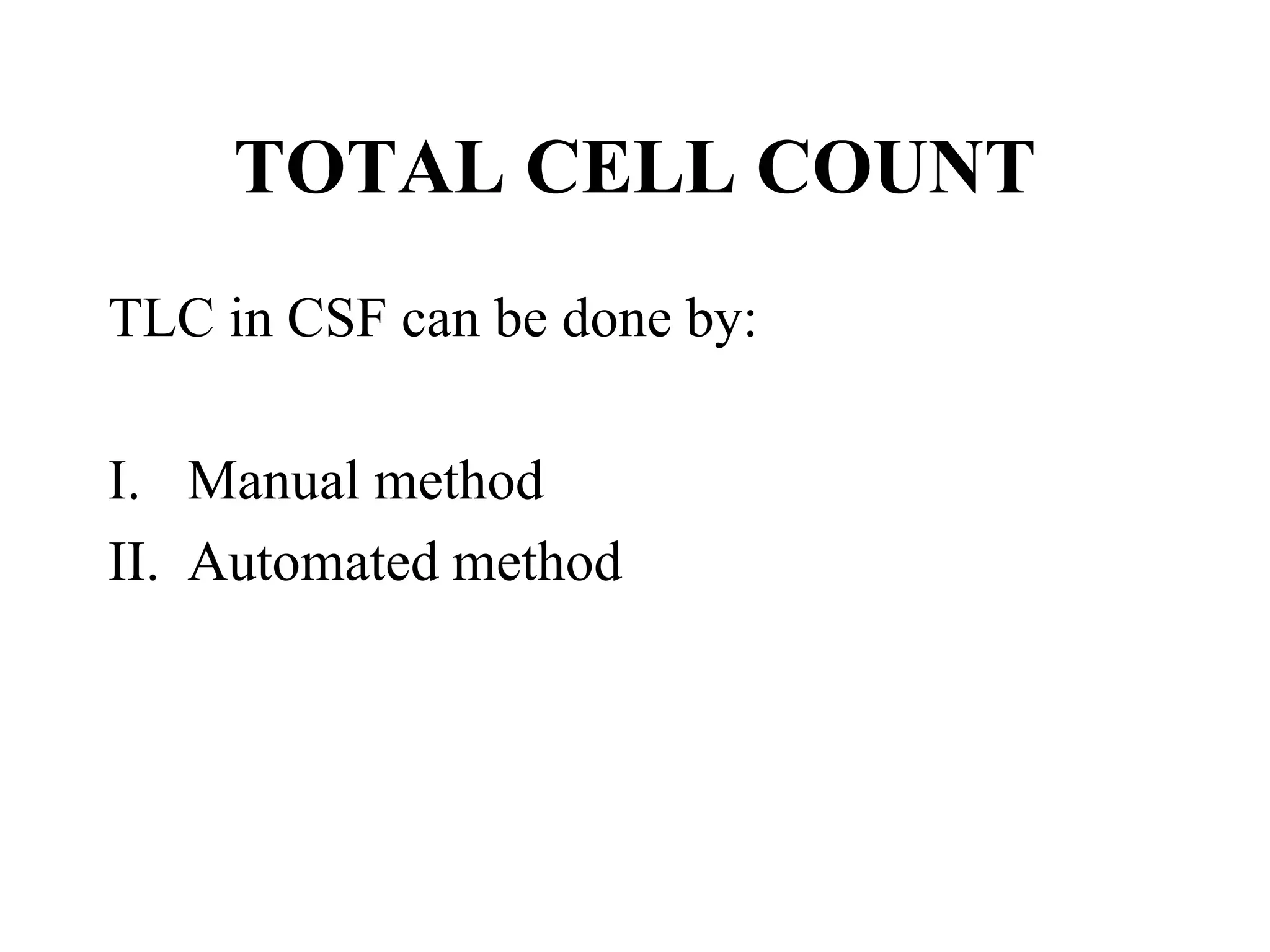 Fluid cytology in CSF | PPSX