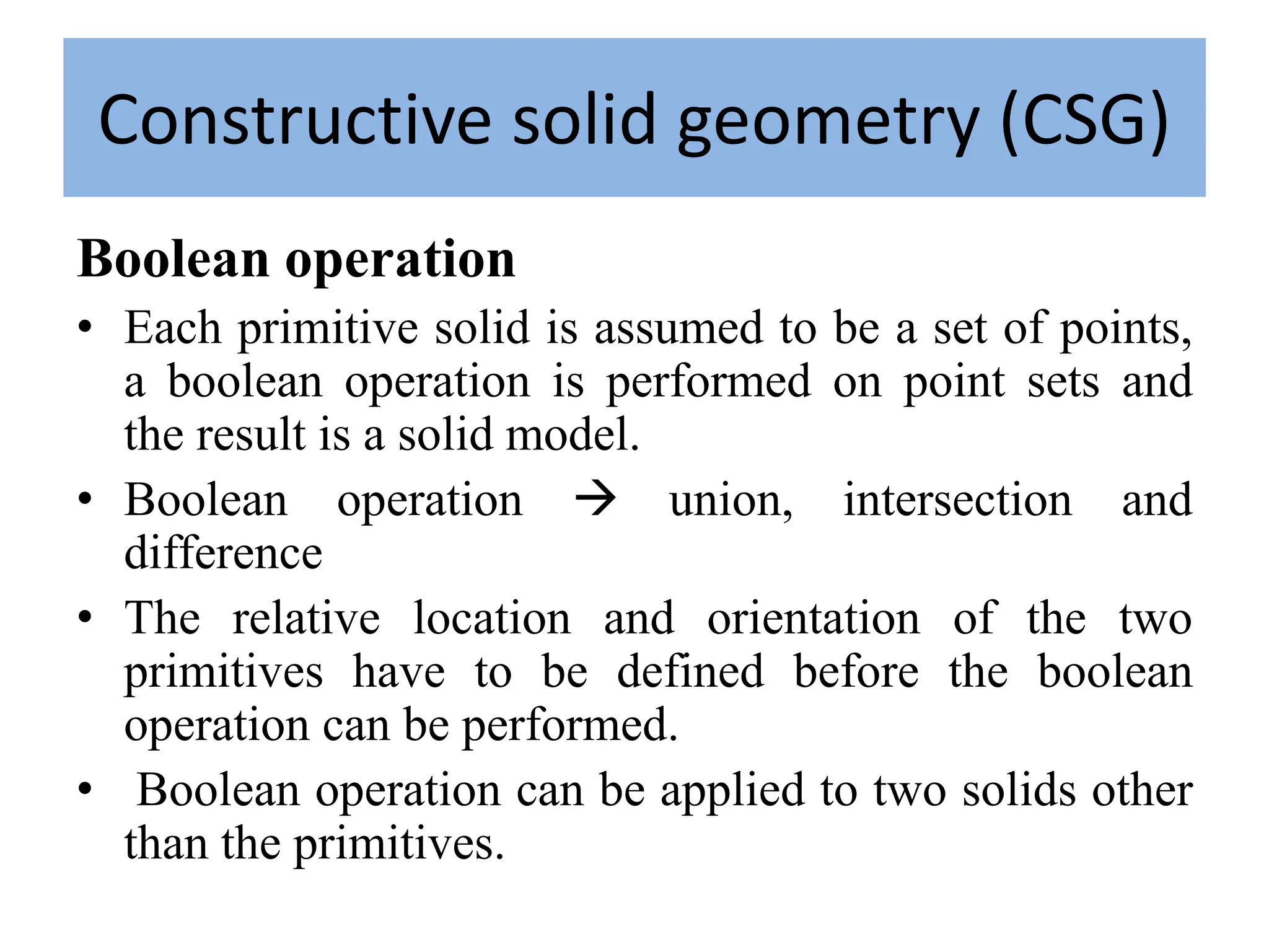 Constructive Solide Geometry and Binary representation | PDF | 3-D Graphics | Computer Software ...