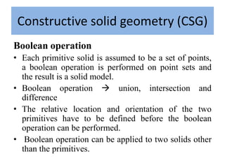 Constructive Solide Geometry and Binary representation | PDF | 3-D Graphics | Computer Software ...