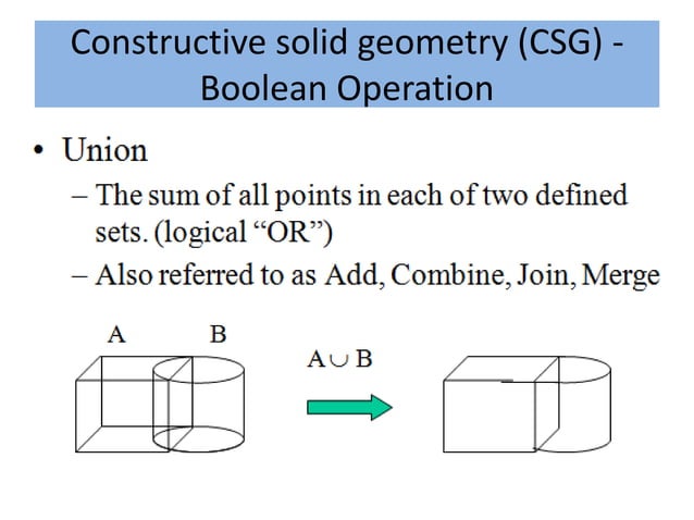 Constructive Solide Geometry and Binary representation | PDF | 3-D Graphics | Computer Software ...