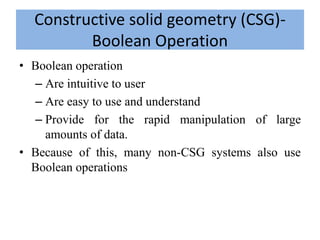 Constructive Solide Geometry and Binary representation | PDF | 3-D Graphics | Computer Software ...