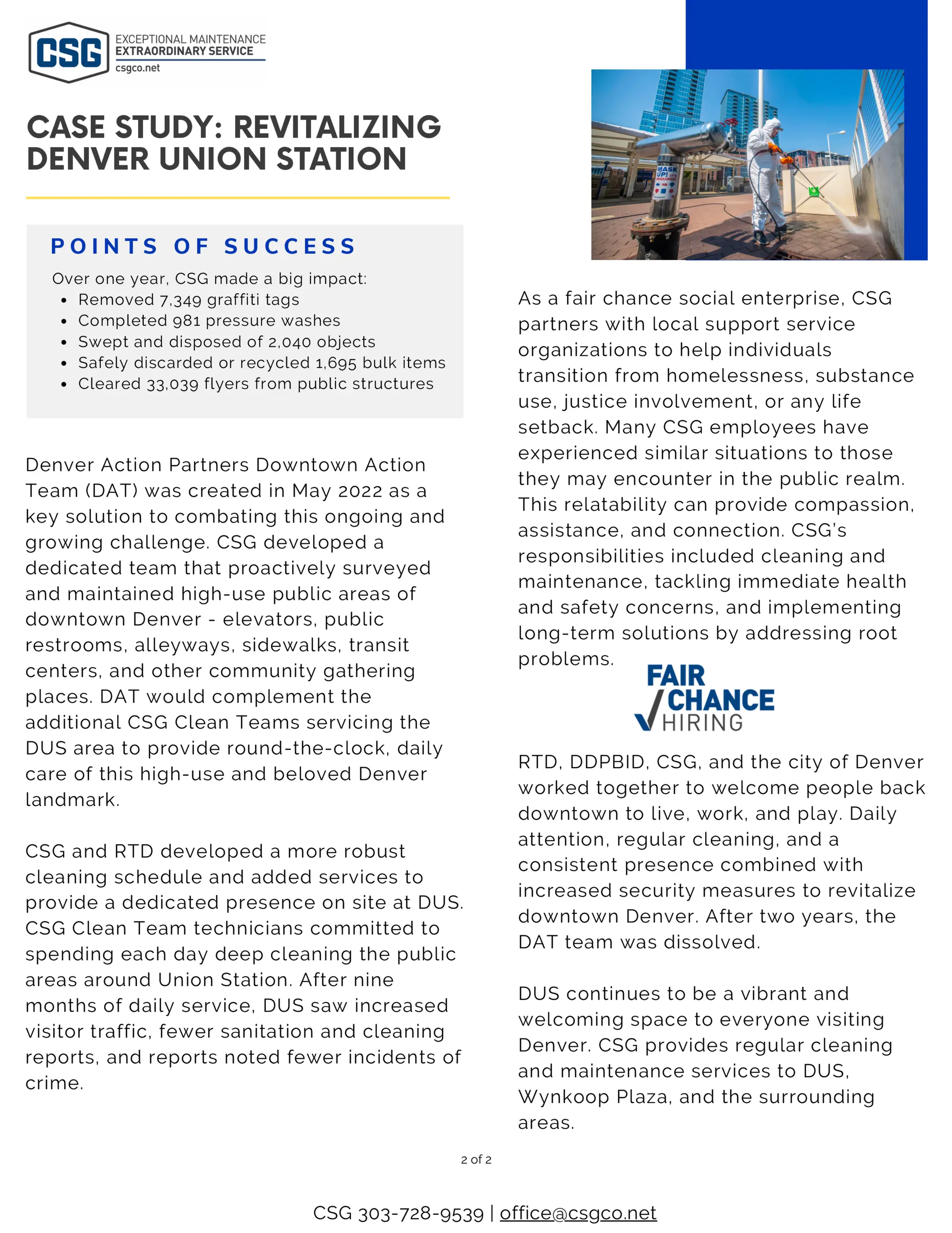 Case Study: Revitalizing Denver Union Station | PDF