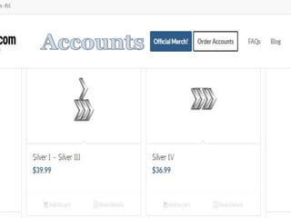 Csgo smurf accounts | PPT