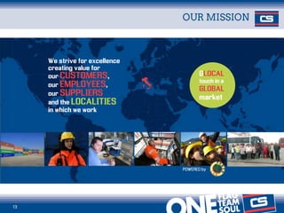 Contship Italia Group - We Bring the Ship to Your Factory | PPT
