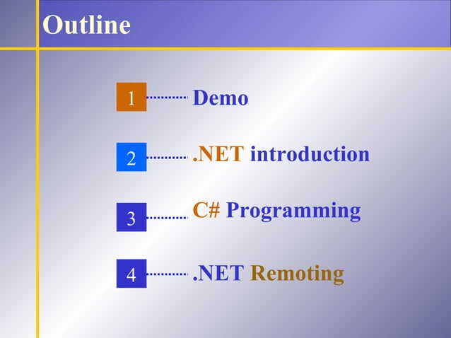 C sharp | PPT | Free Download