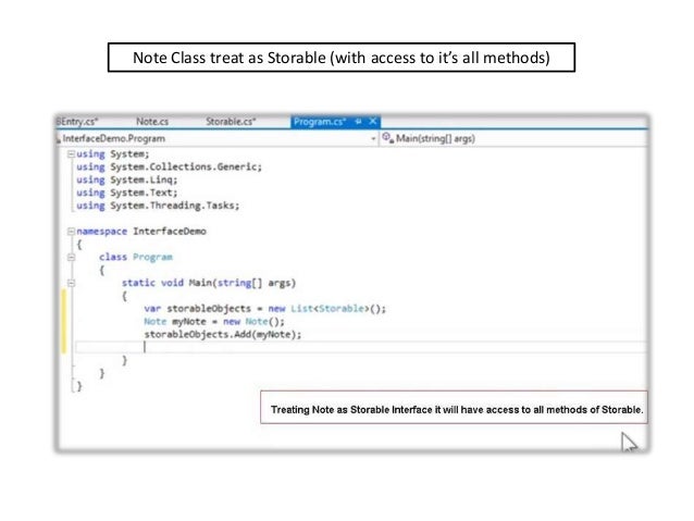 C#, OOP introduction and examples