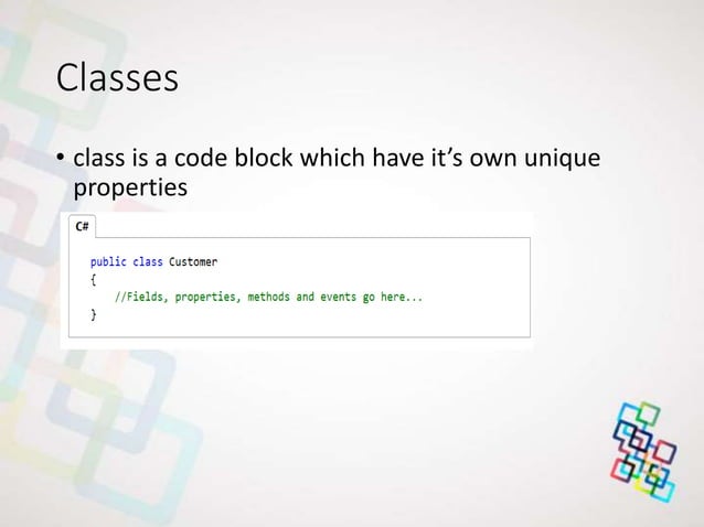 C sharp | PPTX