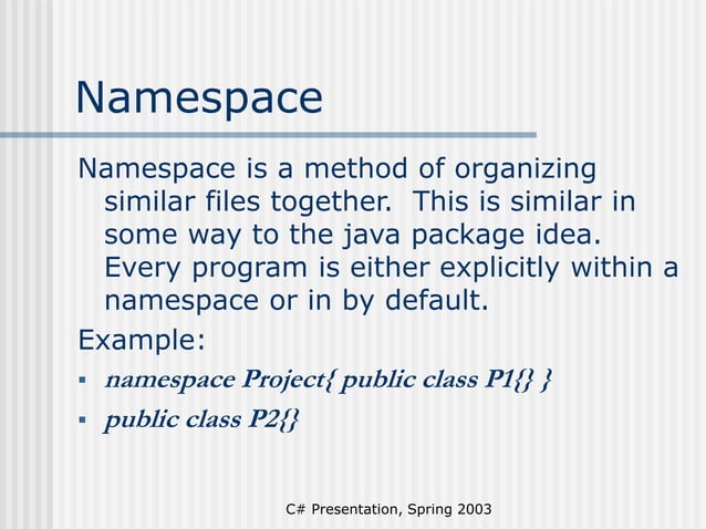 C Overview Fundamentals Of Cnet Language Ppt
