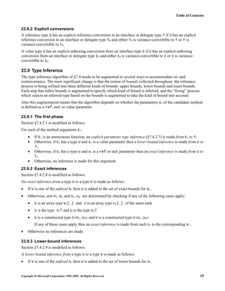 C Sharp 4 0 Specification | DOC | Web Development | Internet