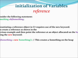Csharp4 basics | PPT