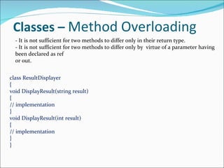 Csharp4 objects and_types | PPT