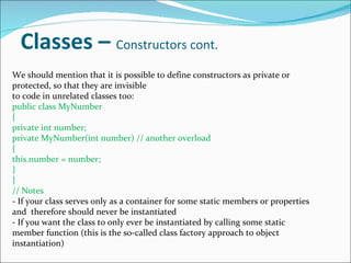Csharp4 objects and_types | PPT