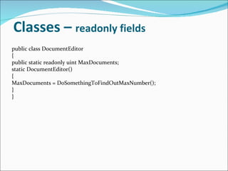 Csharp4 objects and_types | PPT