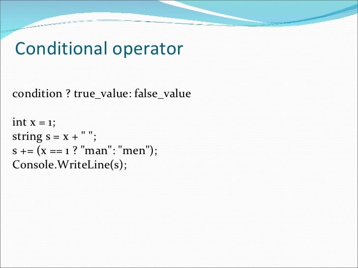 Csharp4 operators and_casts
