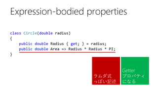 酒の肴はC# vNext | PPT