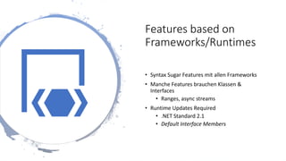C# 8 in Libraries and Applications | PPT