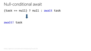 C# 8 and Beyond | PPT