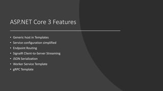 C# 8 and .NET Core 3 | PPT