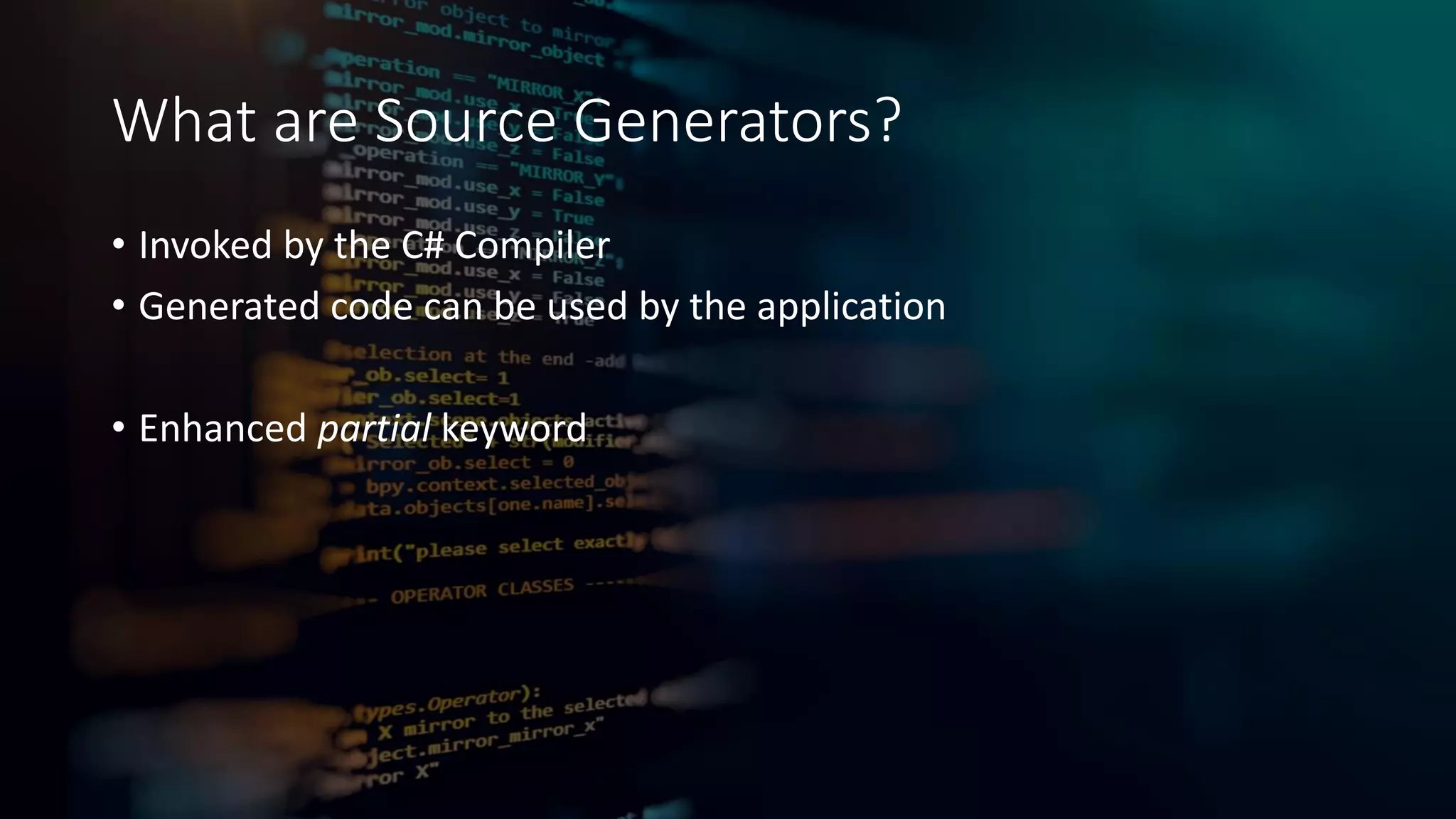 C# 9 and 10 - What's cool? | PDF