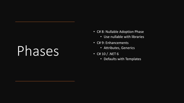 C# 9 and 10 - What's cool? | PDF