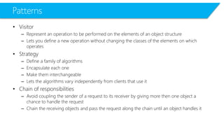 C# Advanced L07-Design Patterns | PPT