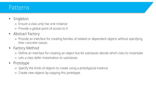 C# Advanced L07-Design Patterns | PPT