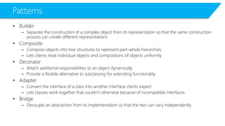 C# Advanced L07-Design Patterns | PPT