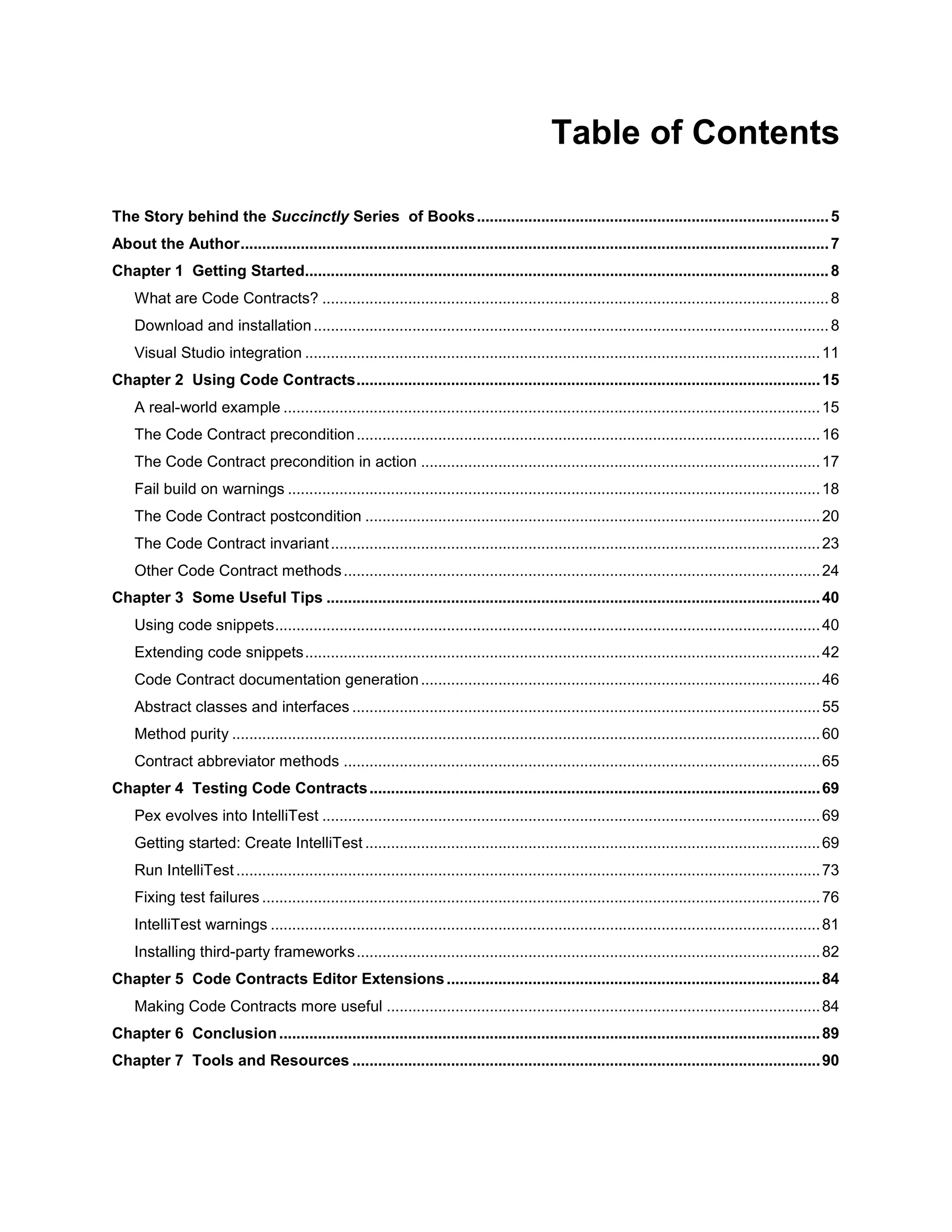 C Sharp Code Contracts Succinctly Pdf
