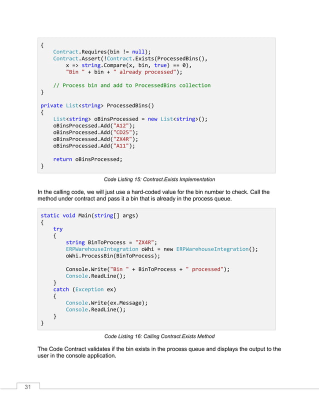 C Sharp Code Contracts Succinctly Pdf
