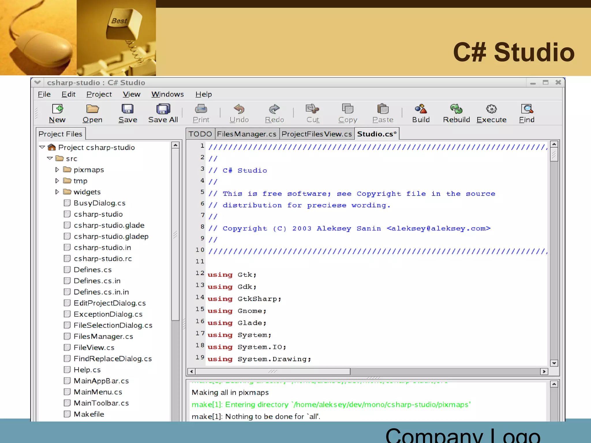 C sharp ide | PPT