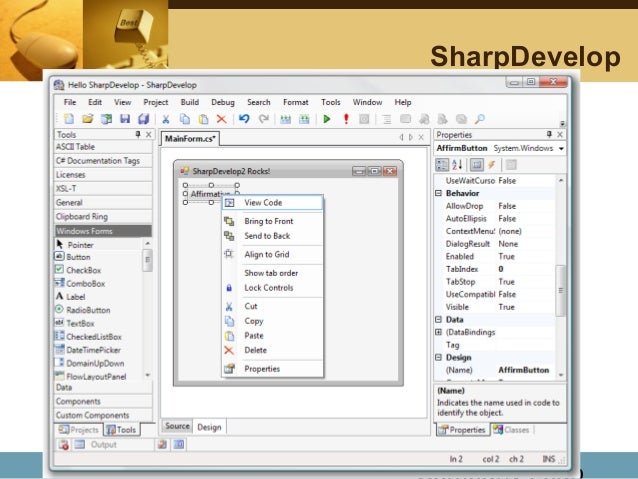 C sharp ide