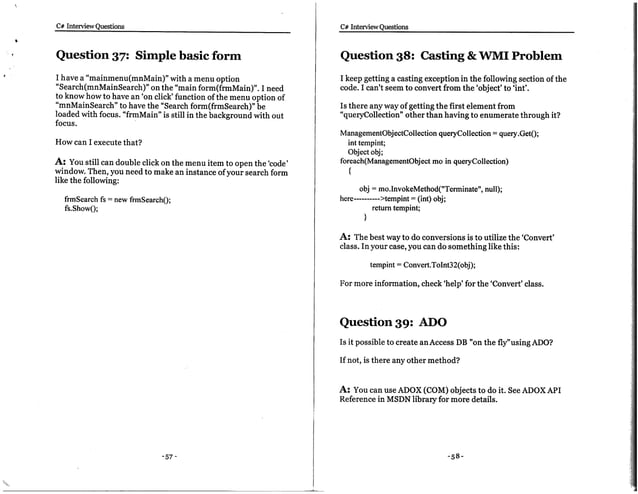 C sharp interview_questions__answers_and_explanations | PPT