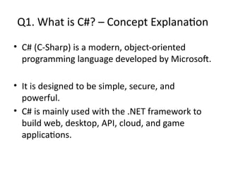 CSharp_Part1_Questions_1_to_5_Detailed.pptx