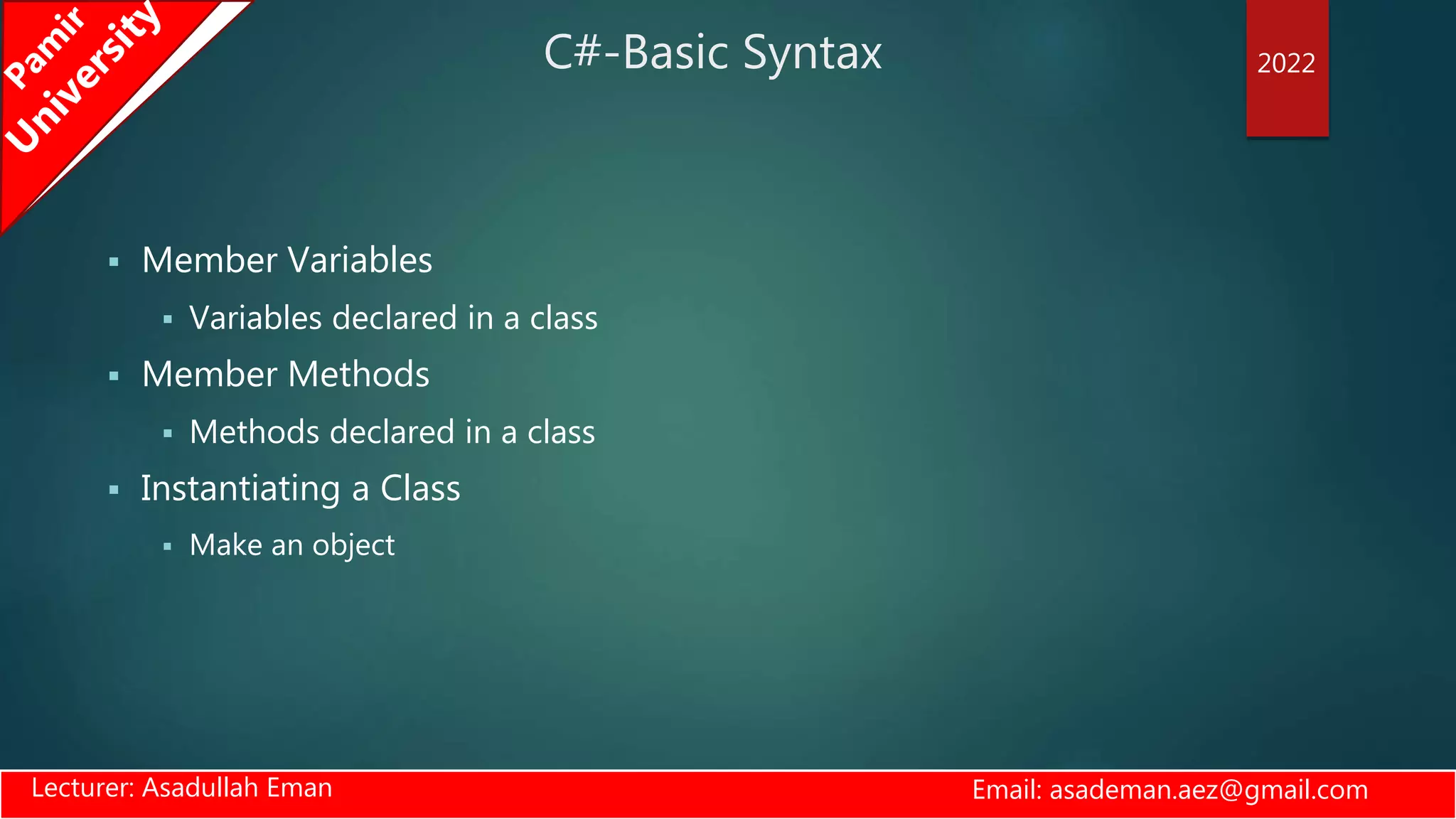 Csharp Programmingpptx 