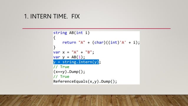 C Sharp String.pptx | Programming Languages | Computing