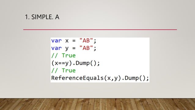 C Sharp String.pptx | Programming Languages | Computing