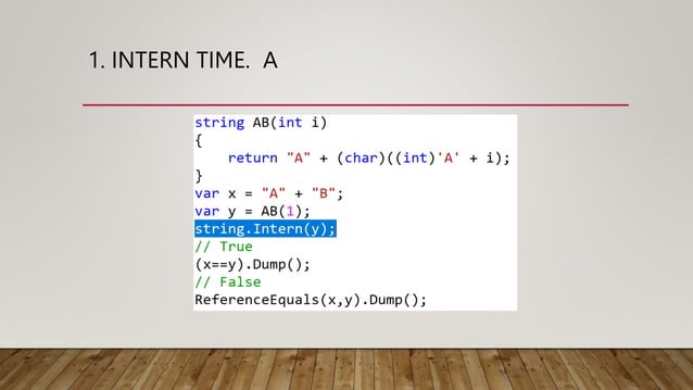 C Sharp String.pptx | Programming Languages | Computing