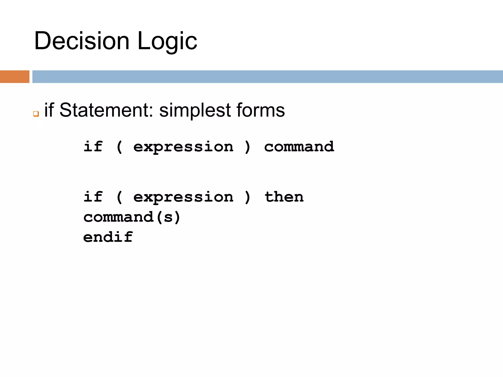 First steps in C-Shell | PPTX
