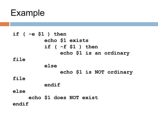 First steps in C-Shell | PPTX