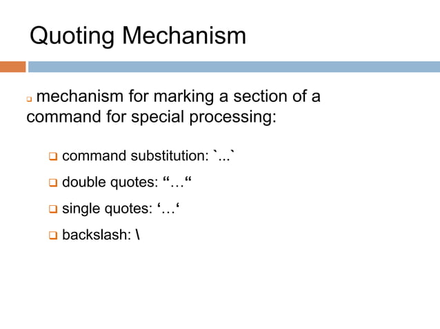 First steps in C-Shell | PPTX